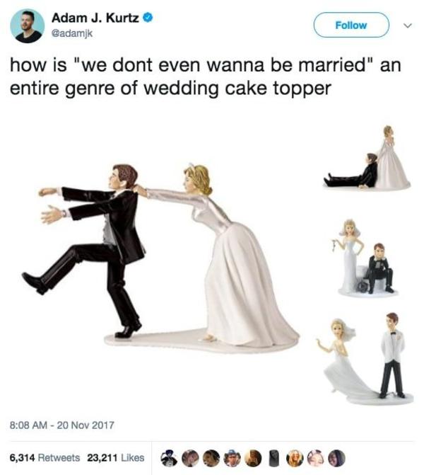 wedding cake toppers | Know Your Meme