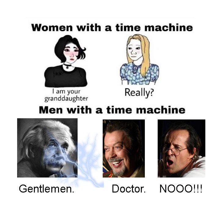 Time machine | Time Travel: Is Invented / Men With a Time Machine ...