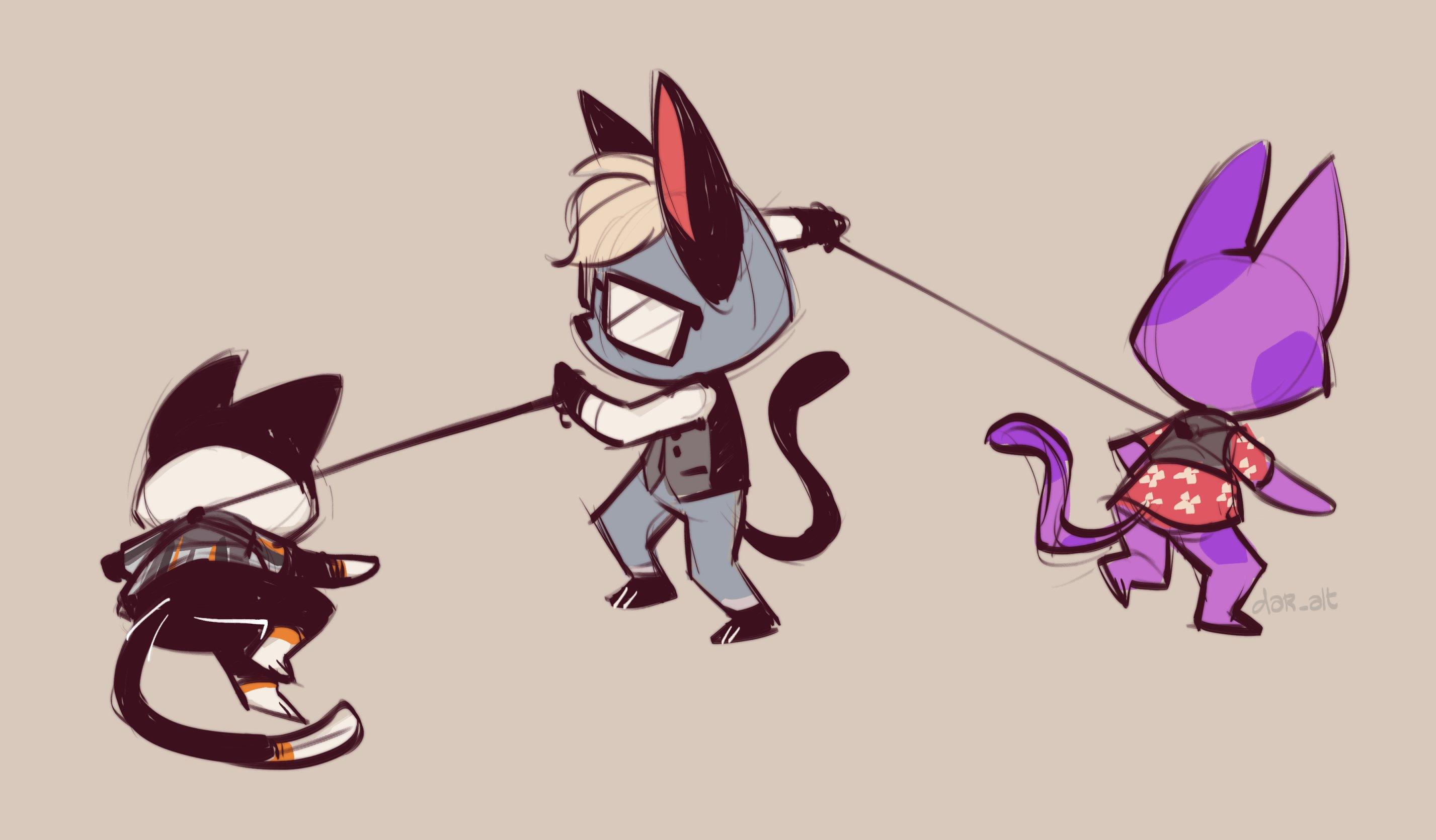 The three popular cats in a nutshell. | Raymond | Know Your Meme