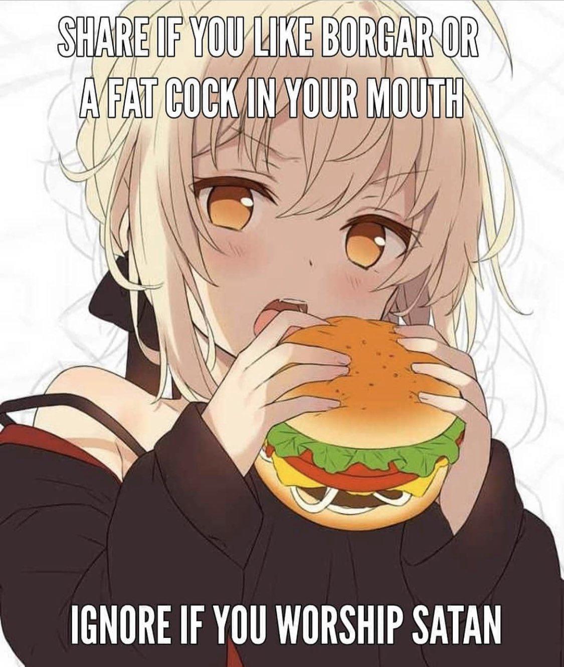 Share if you like burger | Repost If X or Y | Know Your Meme