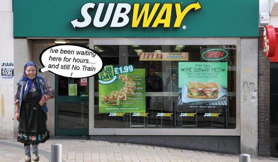 waiting at subway | Know Your Meme