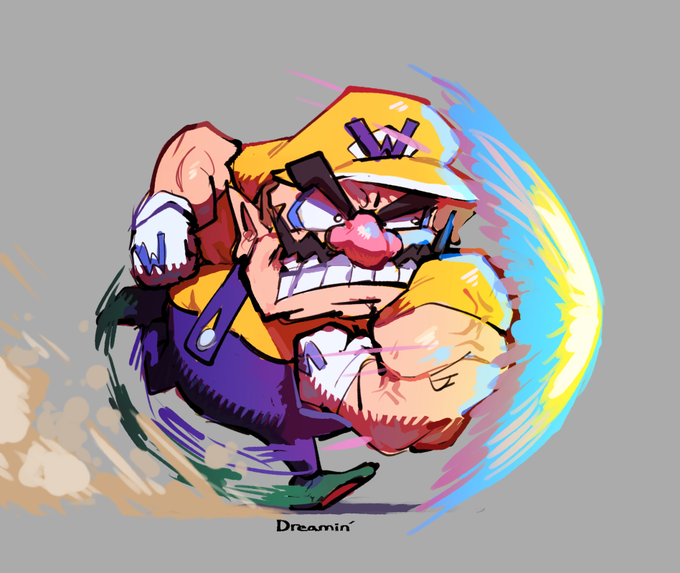 Shoulder Bash | Wario | Know Your Meme
