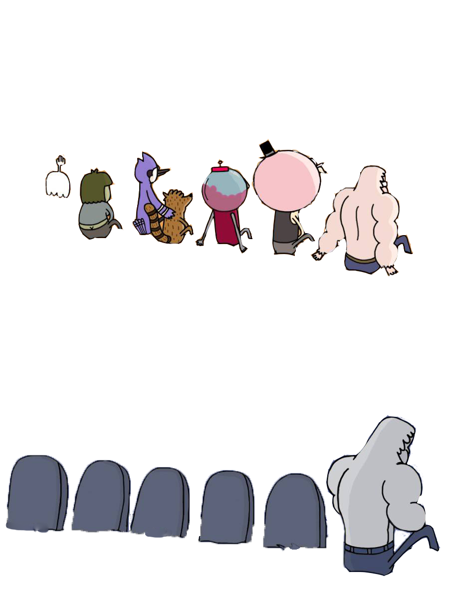 Version with only the characters and tombs | Skips Sitting Next To ...