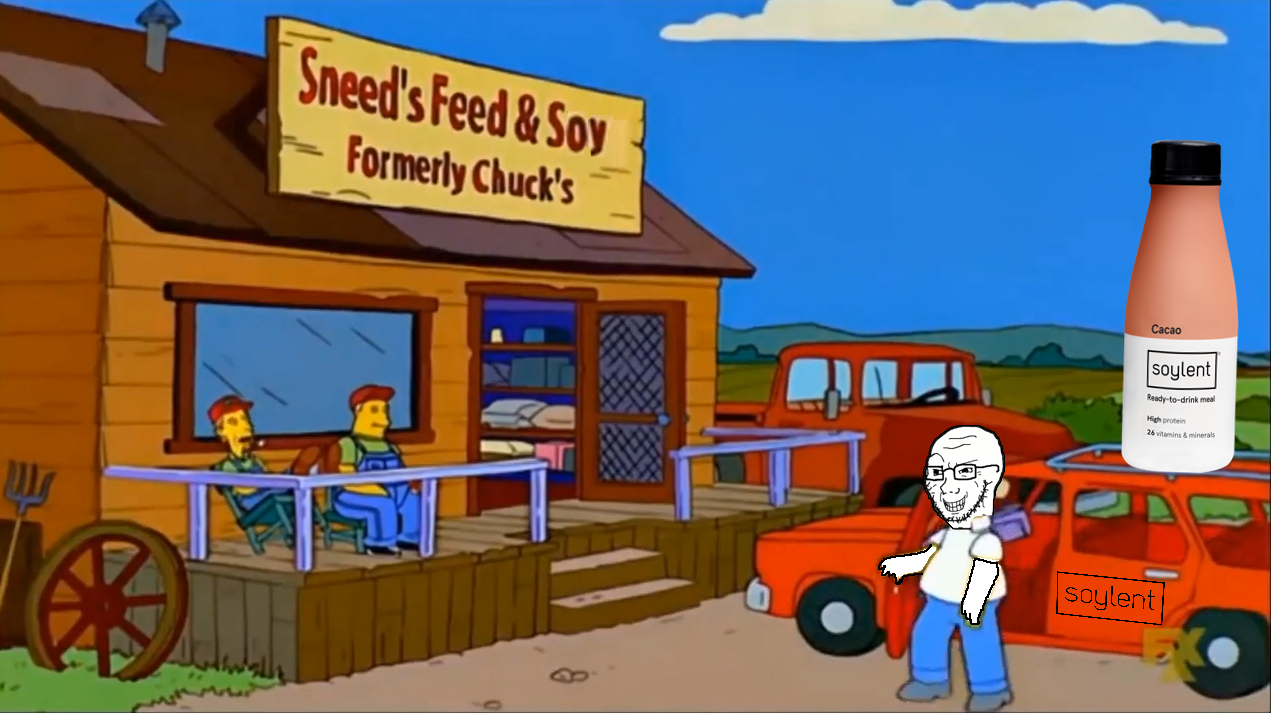 sneeds feed and soy | Soy Boy Face / Soyjak | Know Your Meme