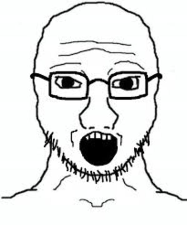 front soy | Soy Boy Face / Soyjak | Know Your Meme