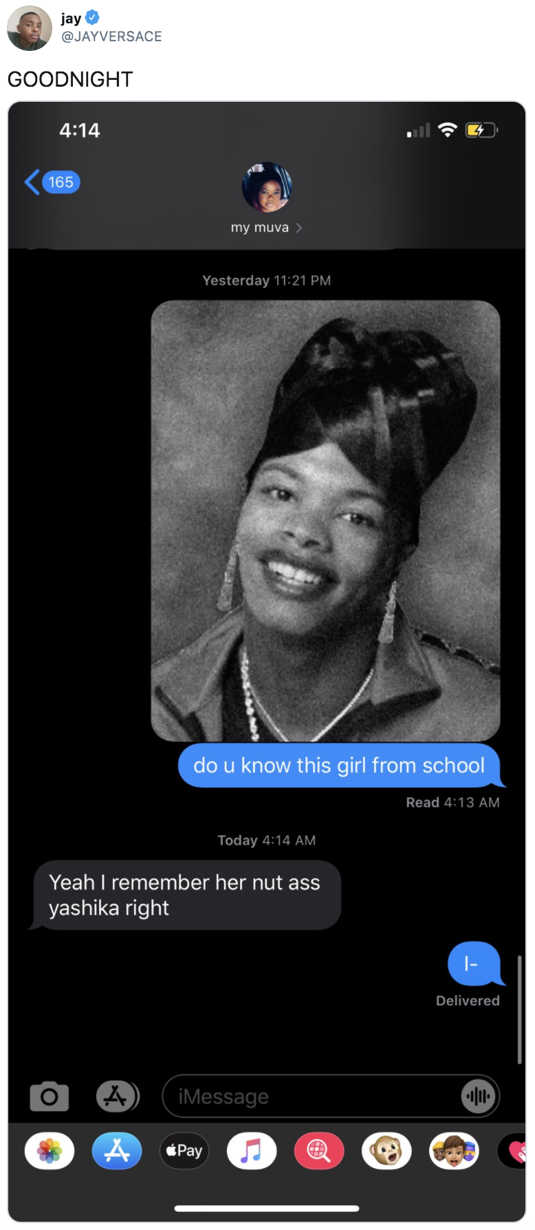 Yashika | Lil Baby Text Prank | Know Your Meme