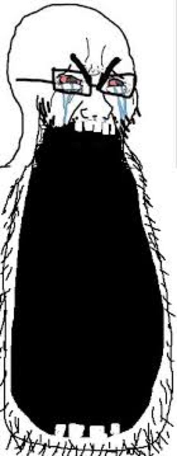 big mouth soy | Soy Boy Face / Soyjak | Know Your Meme