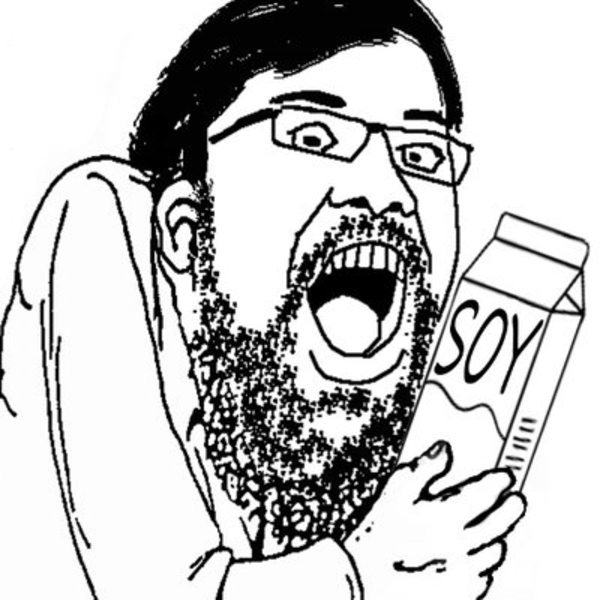 happy soy | Soy Boy Face / Soyjak | Know Your Meme