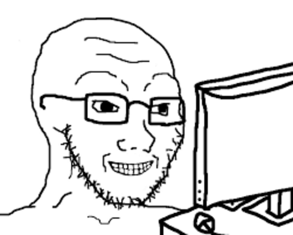 computer soy | Soy Boy Face / Soyjak | Know Your Meme