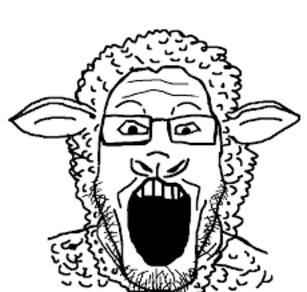 sheep soy | Soy Boy Face / Soyjak | Know Your Meme
