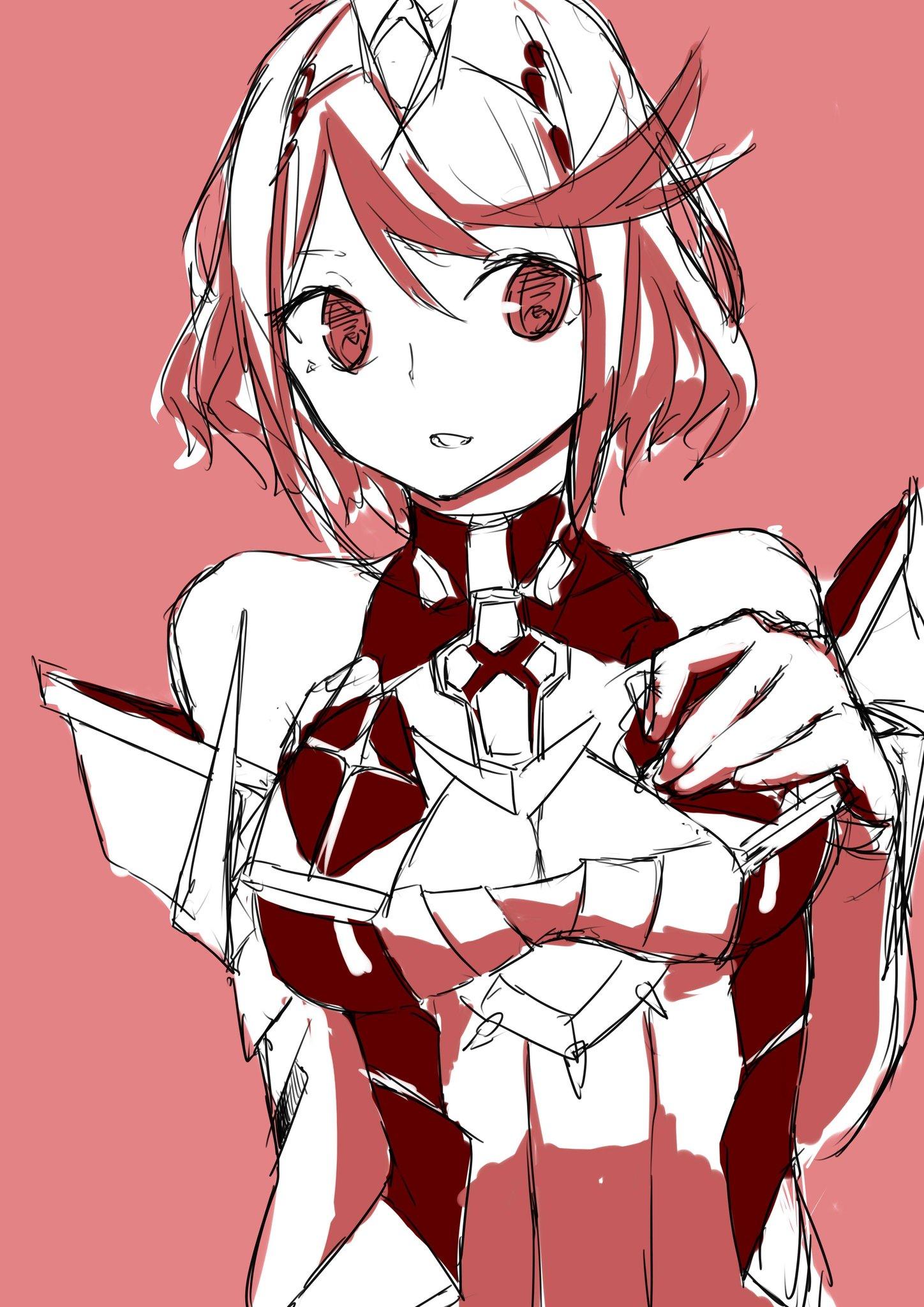 Mythra-style Pyra | Xenoblade Chronicles 2 | Know Your Meme