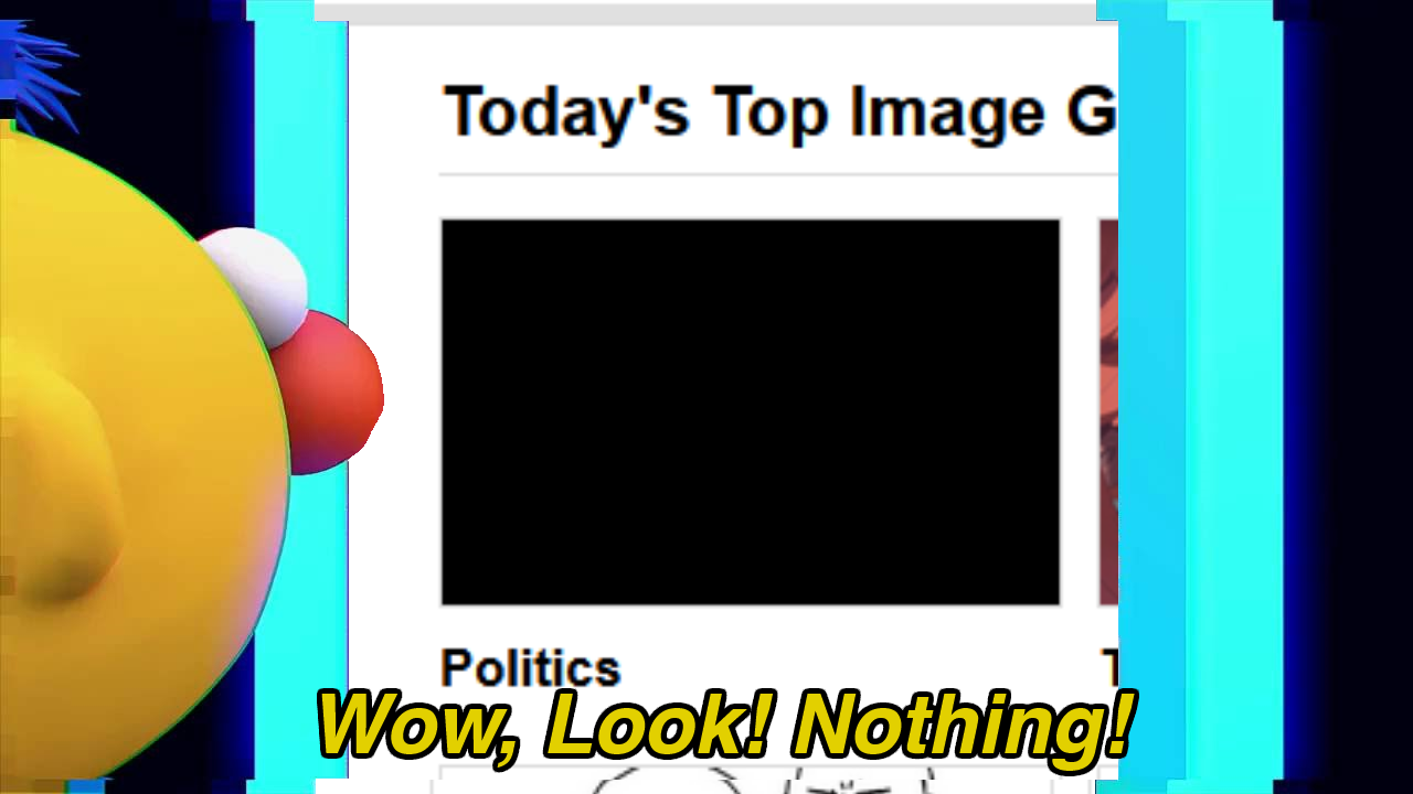 Wow, Look! Nothing! | Know Your Meme | Know Your Meme