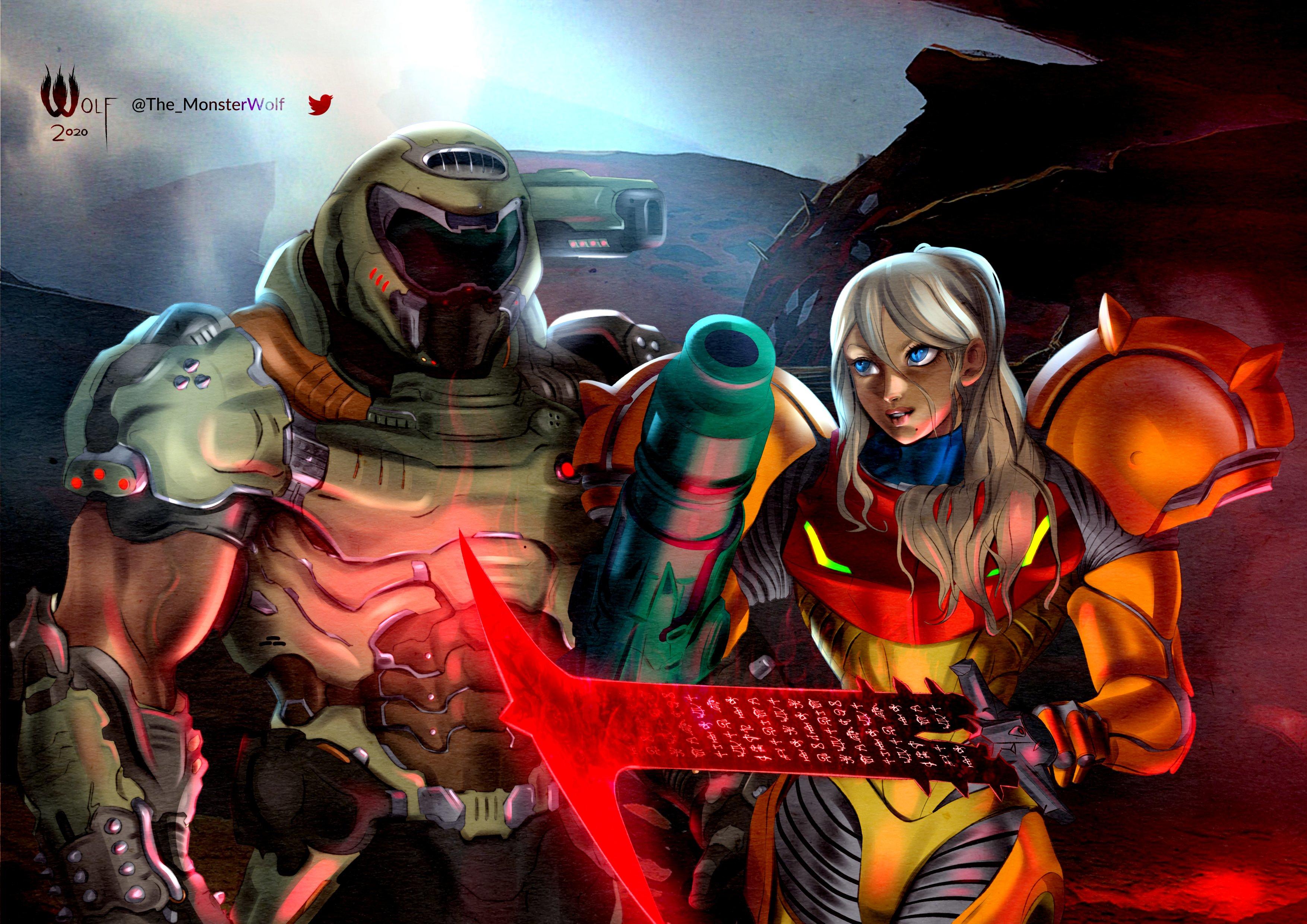 DOOM x Metroid | Crossover | Know Your Meme