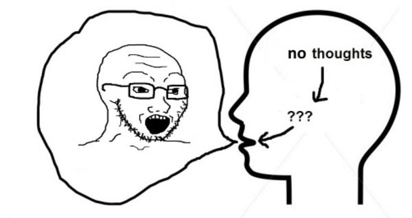 No Thoughts | Clever Thoughts | Know Your Meme