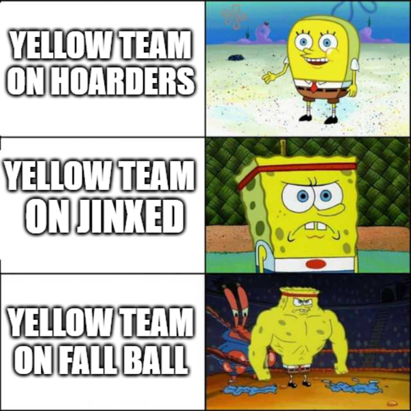 Yellow Team aren't all bad. | Fall Guys' Yellow Team | Know Your Meme