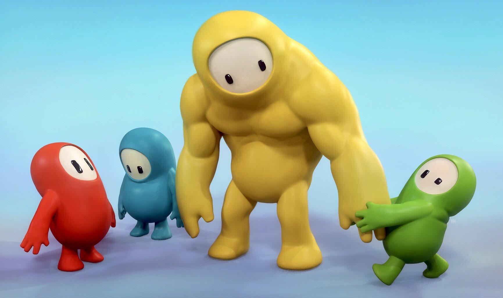 Yellow Team Gets Buffed | Fall Guys' Yellow Team | Know Your Meme