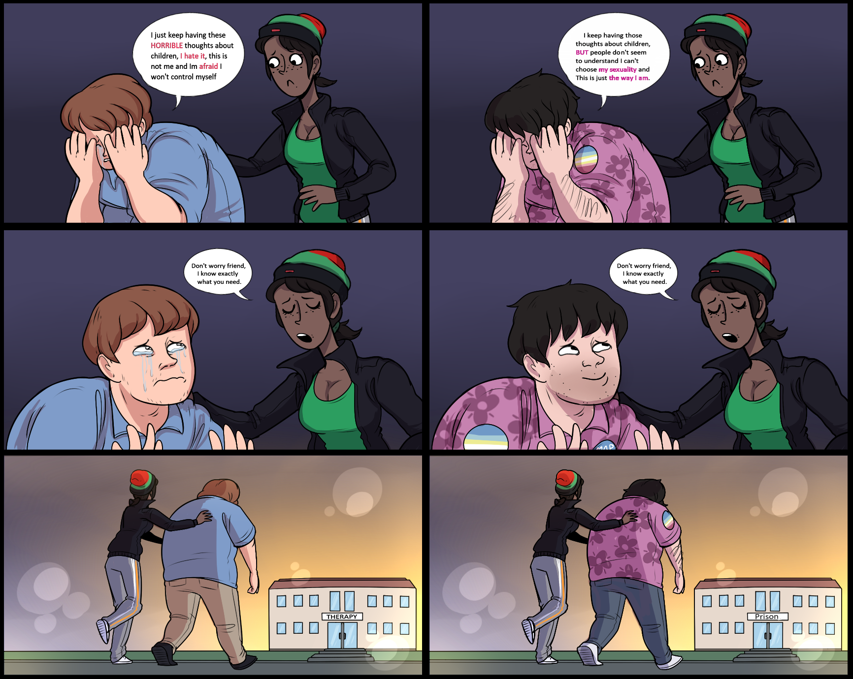 An important Difference | Webcomics | Know Your Meme