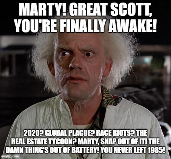 Great Scott! | You're Finally Awake / You Hit Your Head Really Hard ...