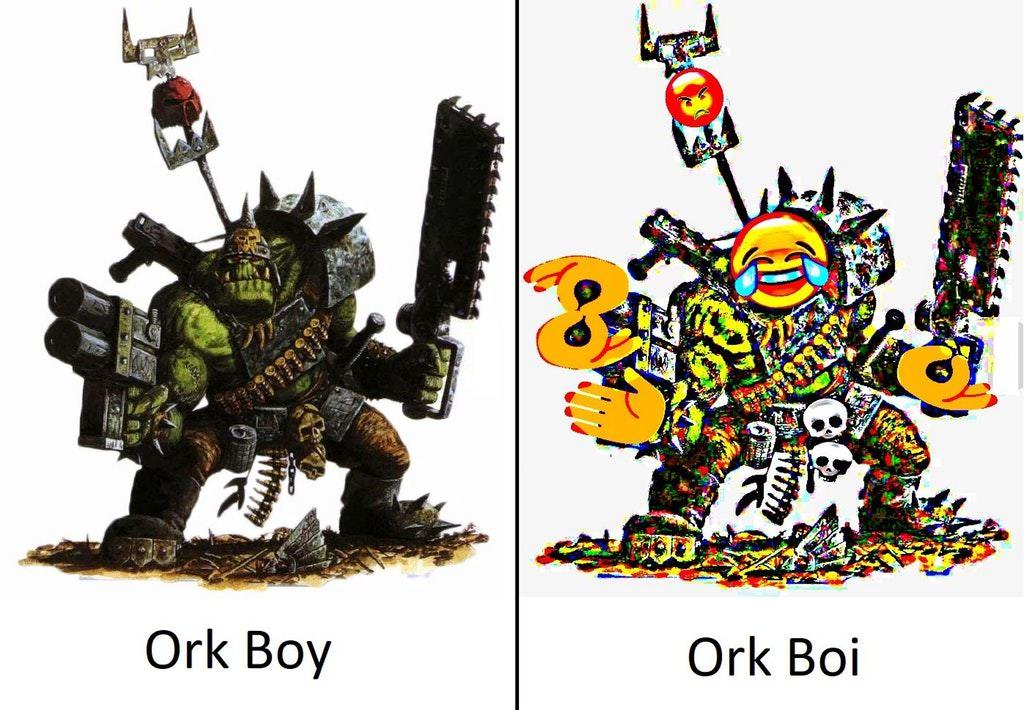 Ork Boy with Terminal Cancer | Warhammer 40,000 | Know Your Meme