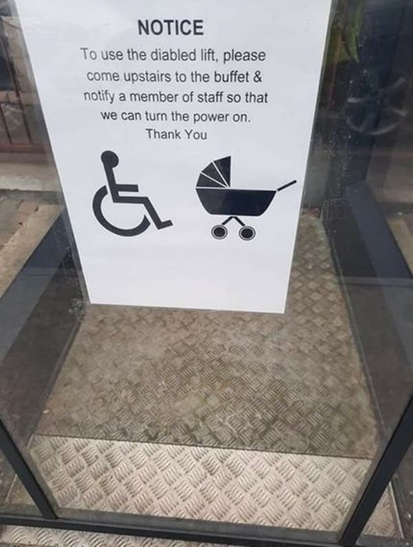 providing disabled access | Know Your Meme