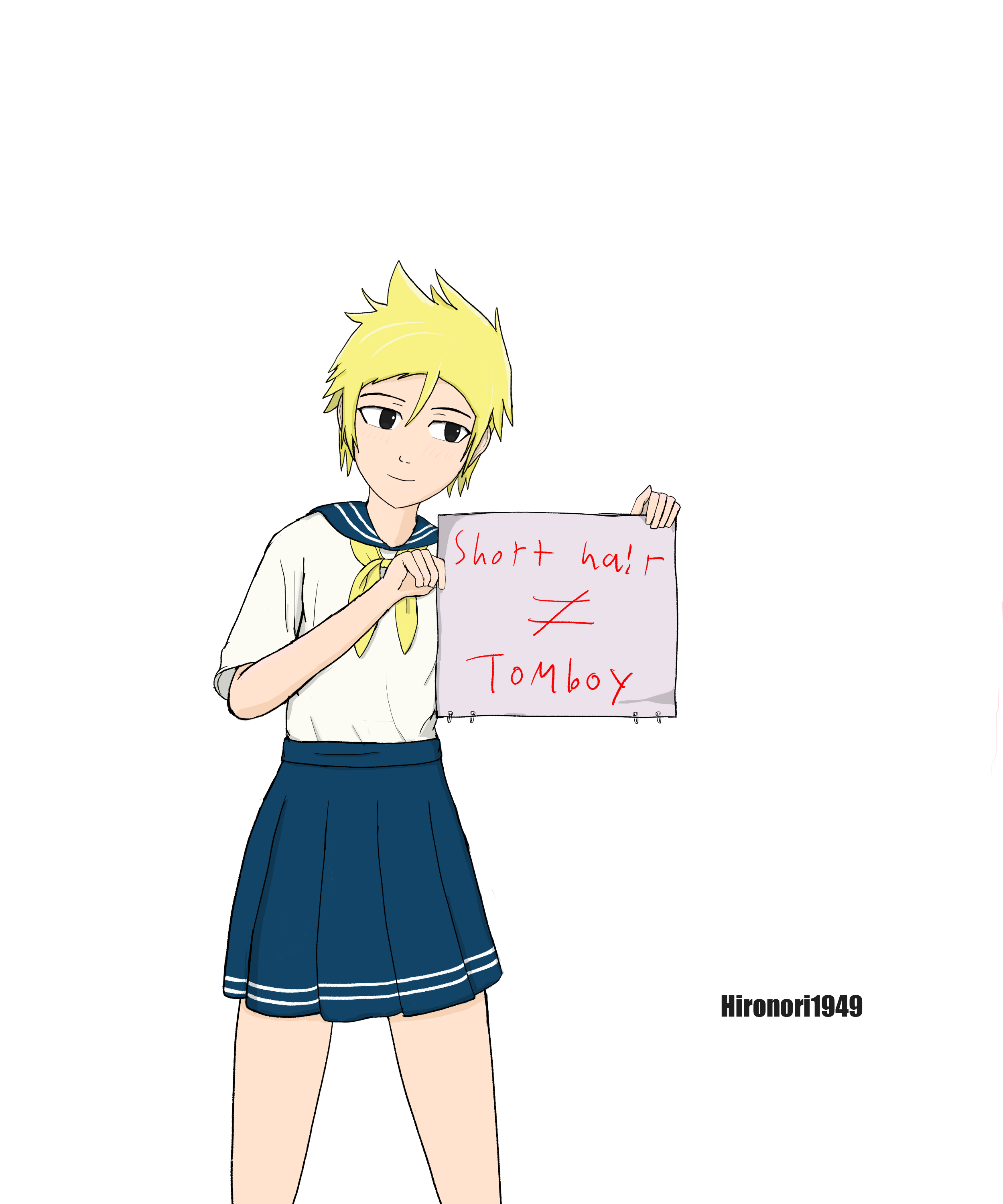 It needs to be said. | Tomboy | Know Your Meme