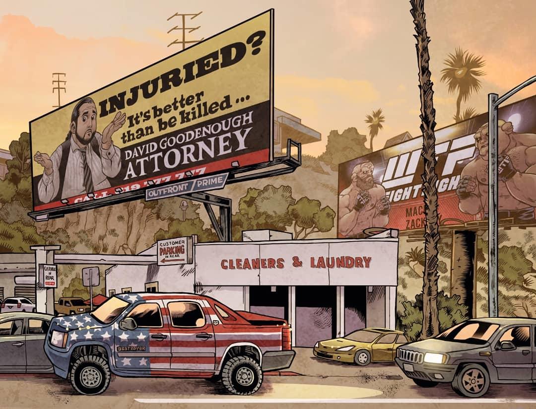 David goodenough in Mutafukaz volume 2 | David Goodenough | Know Your Meme