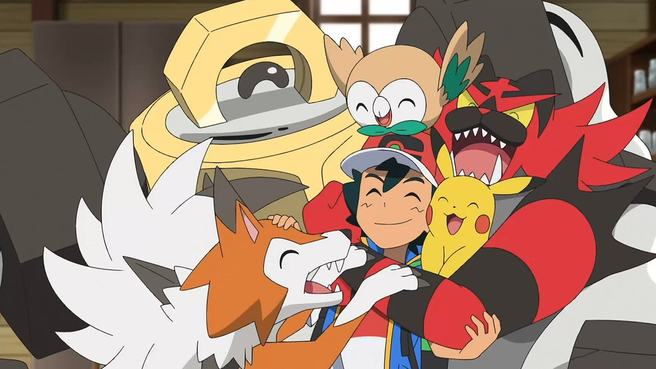 Ash revisits Alola and reunites with his team | Pokémon | Know Your Meme