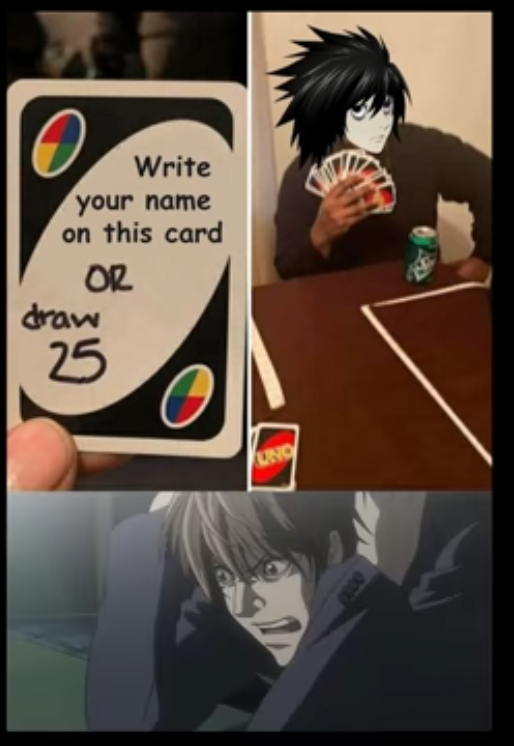 Nice try Kira | Draw 25 | Know Your Meme