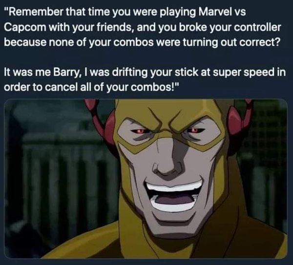 Stick drifting | It Was Me, Barry! / Zoomposting | Know Your Meme