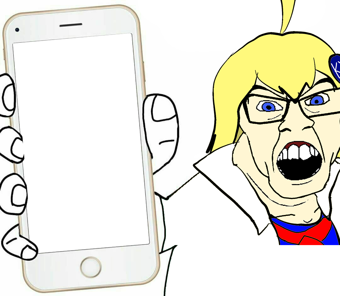 KYM-Version | Soyjak Shows His Phone | Know Your Meme