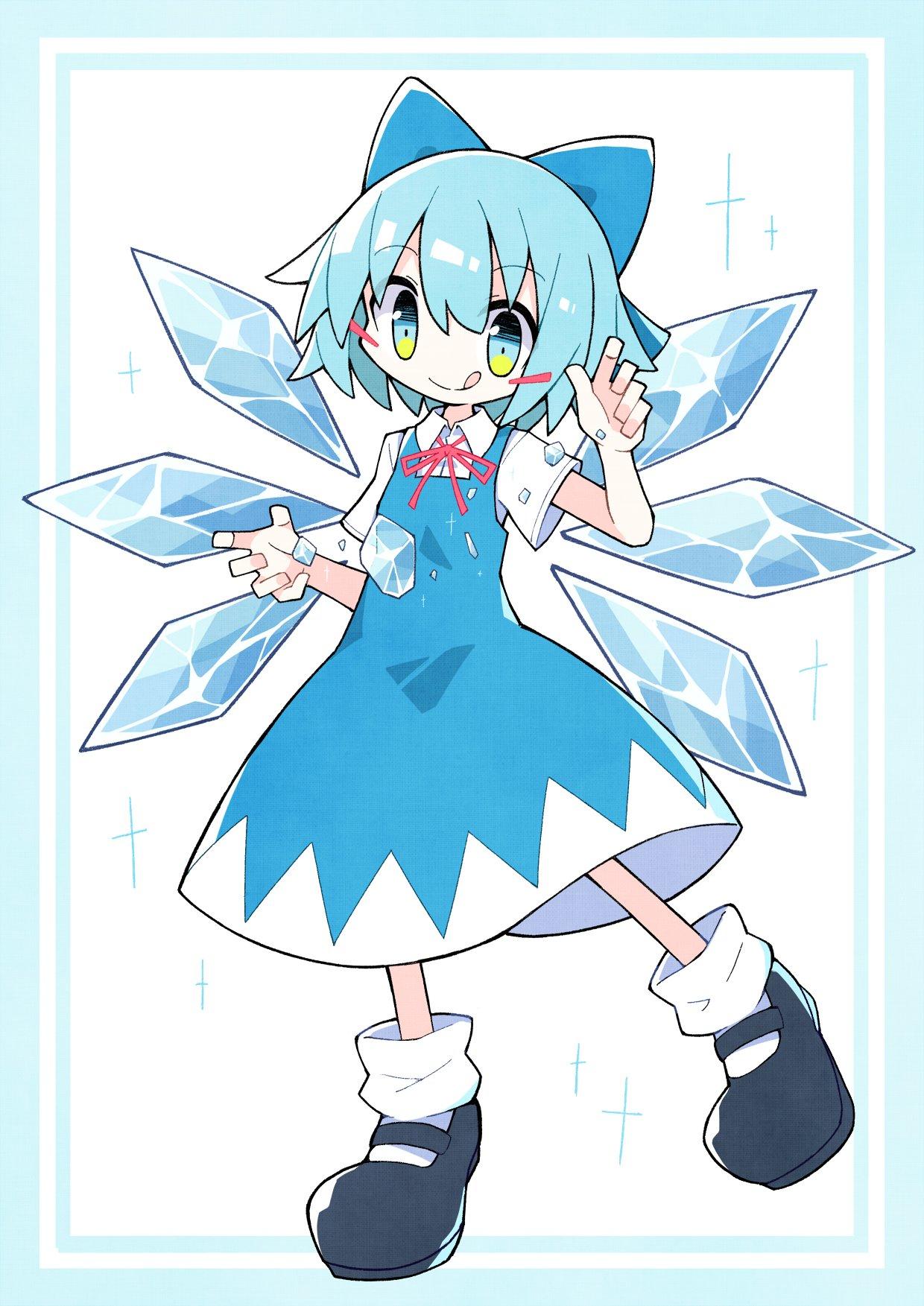 Cirno creating ice | Cirno | Know Your Meme