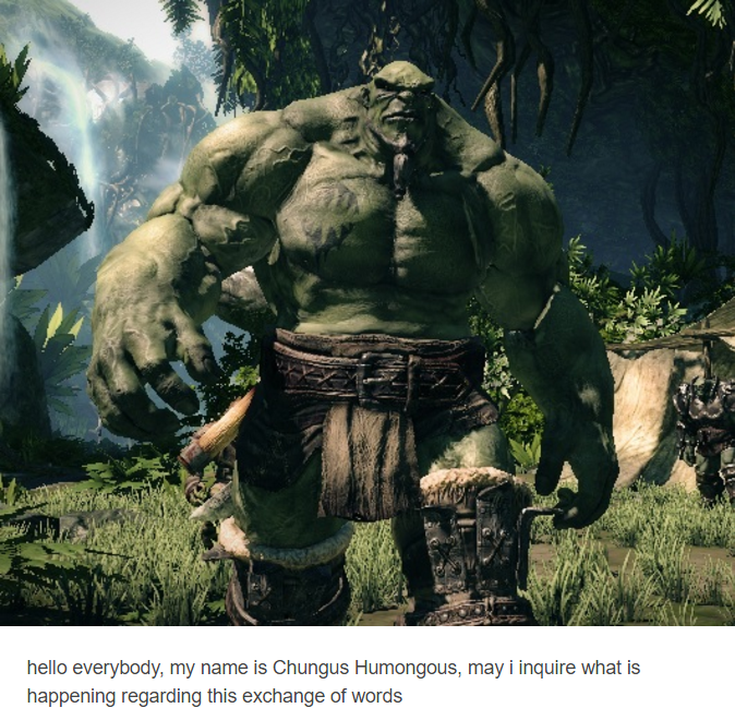 Chungus Humongous has a question | Reaction Images | Know Your Meme