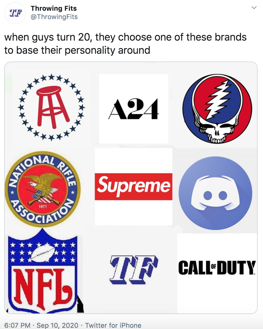 Brands | When Guys Turn 20 | Know Your Meme