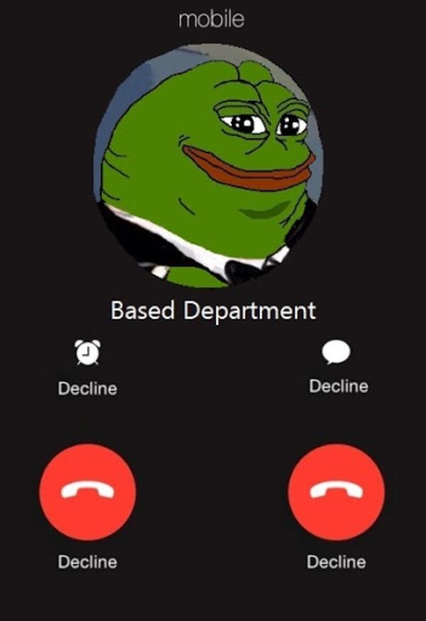 Based Department (decline) | Based Department | Know Your Meme