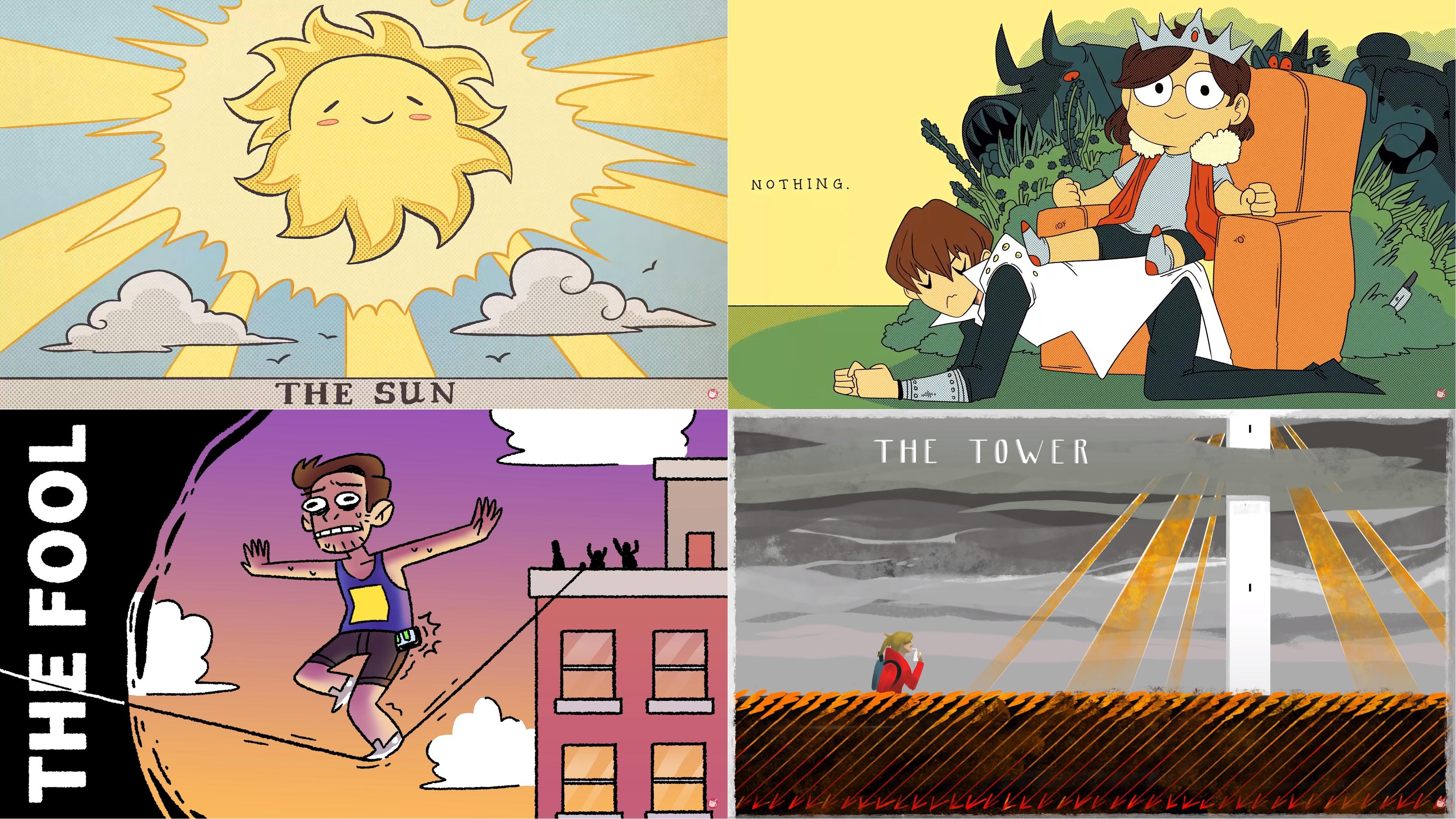 The Drawfee 4 card Tarot reading | Drawfee | Know Your Meme