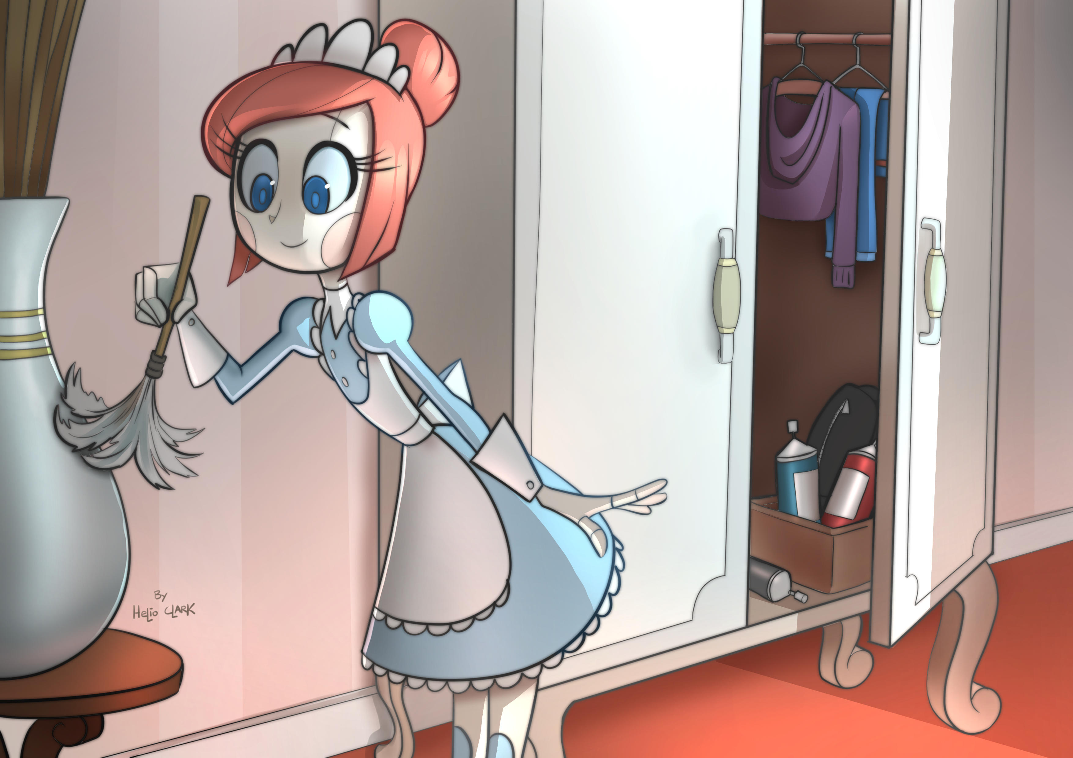 Closet Secrets Emmy The Robot Nandroid Know Your Meme