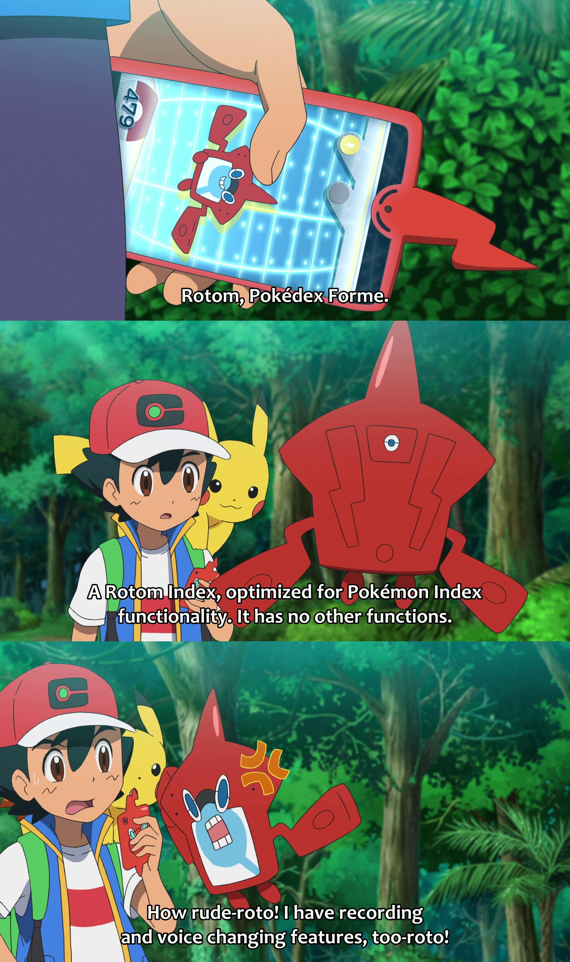 Rotom Dex dex entry | Pokémon | Know Your Meme