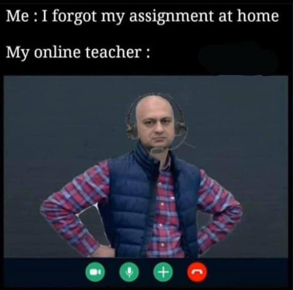 online teacher | Disappointed Muhammad Sarim Akhtar | Know Your Meme