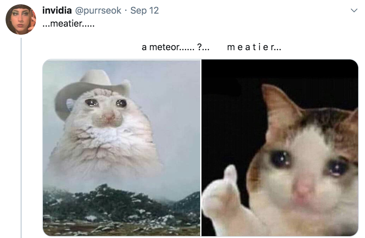 Big Enough | Meatier Meteor / #HeyAngel | Know Your Meme