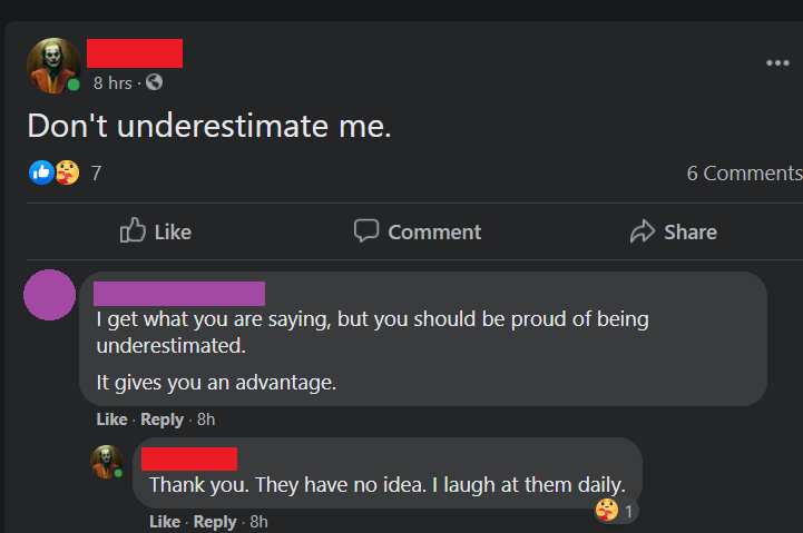 don't underestimate me | Know Your Meme