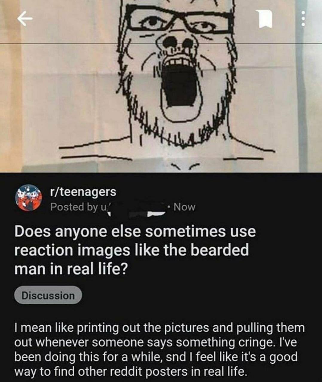 "The Bearded Man," or "The Absolute State of Soyjak" | Soy Boy Face ...