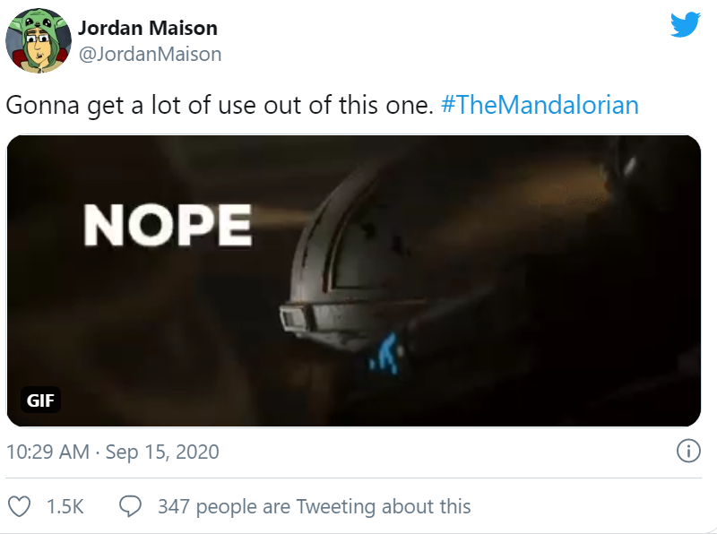 Nope | Baby Yoda "Nope" | Know Your Meme