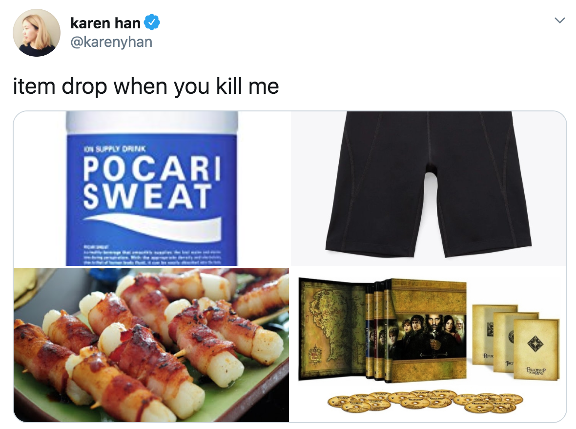 Karen Han | My Loot Drop | Know Your Meme