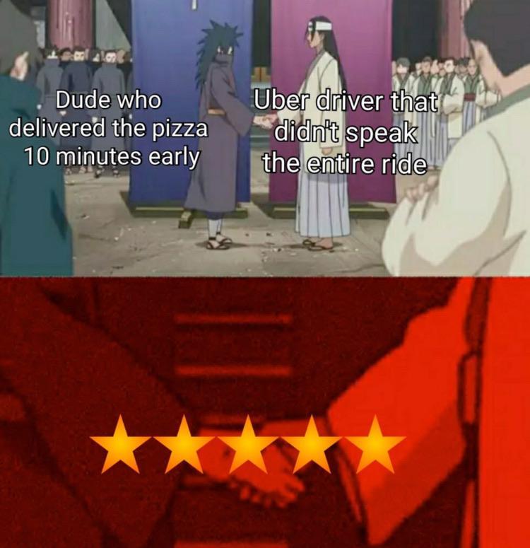 Five Stars | Naruto Handshake | Know Your Meme