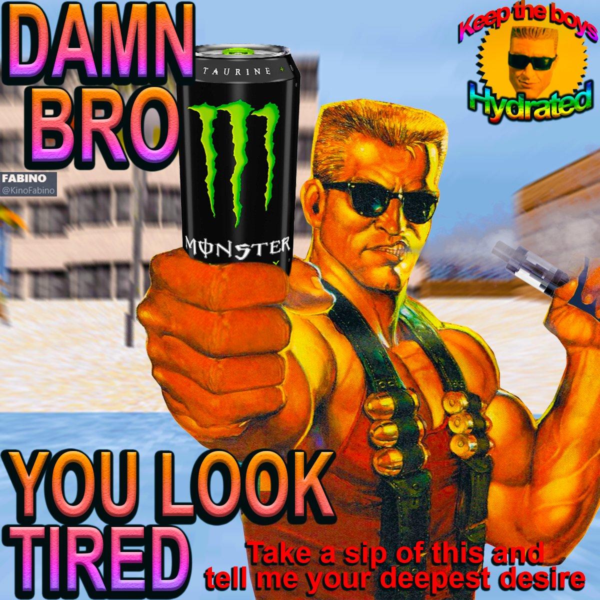 Damn Bro You Look Tired | Duke Nukem | Know Your Meme