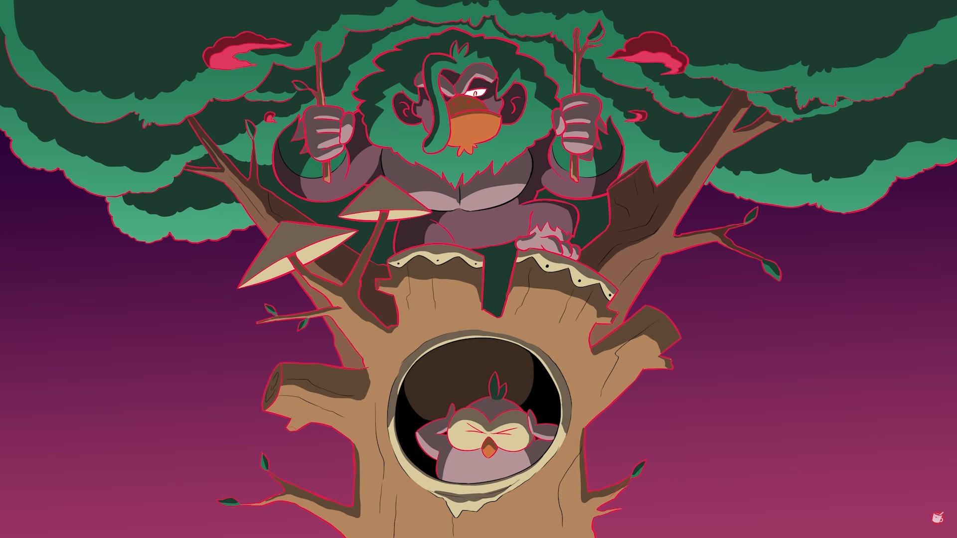 Gigantamax Rillaboom | Drawfee | Know Your Meme