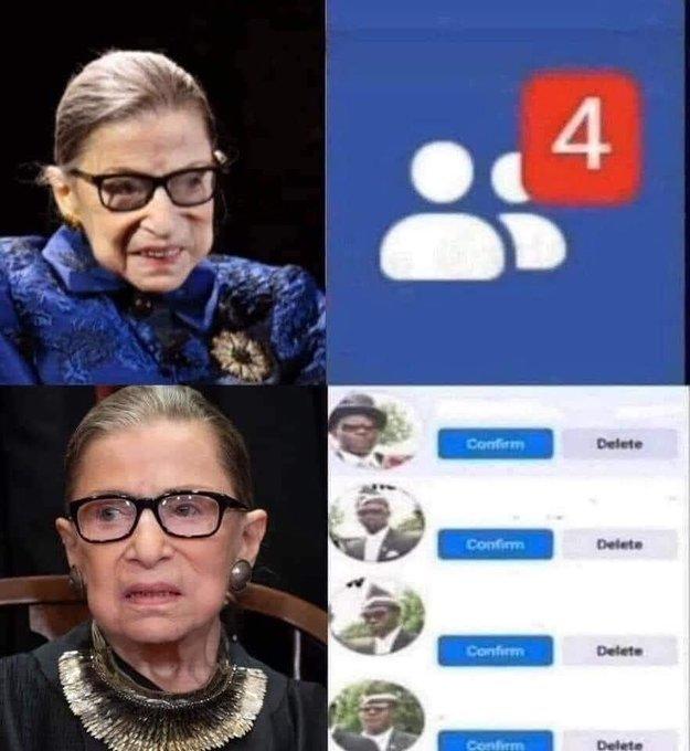 Friend Requests | Ruth Bader Ginsburg | Know Your Meme