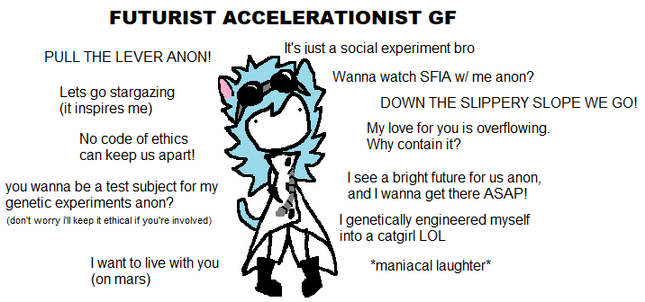 Ideal Futurist Accelerationist GF | Ideal GF | Know Your Meme