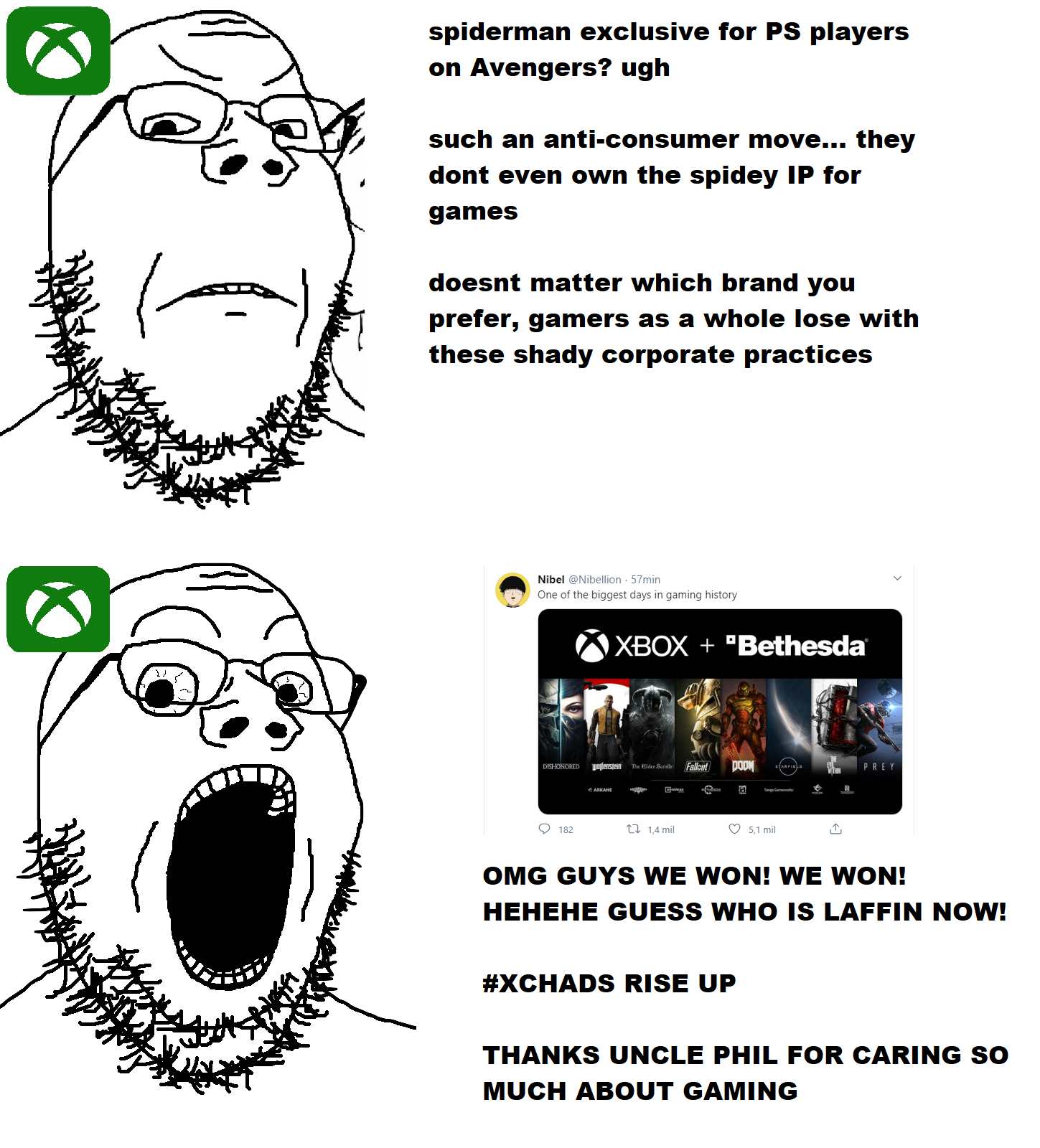 soyjak (xbox) (console exclusivity) | Soy Boy Face / Soyjak | Know Your ...