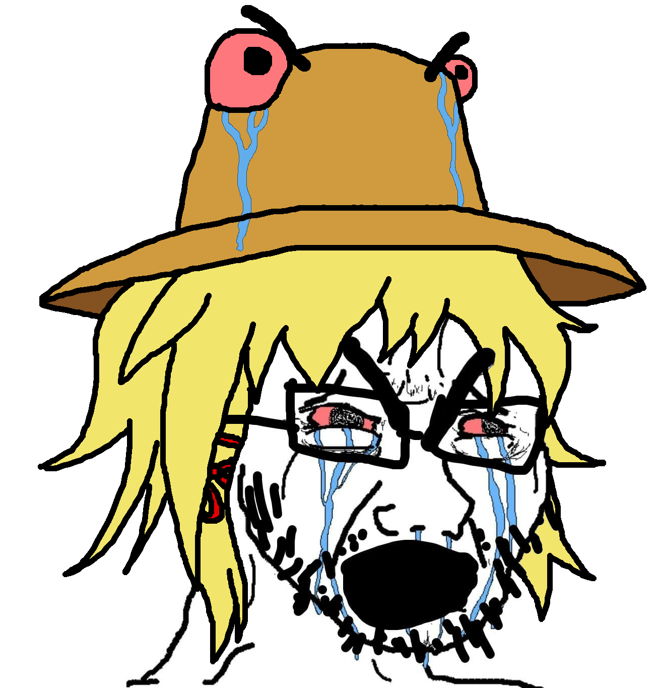 Suwako Soyboy | Soy Boy Face / Soyjak | Know Your Meme